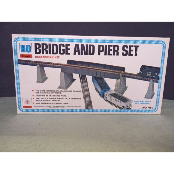 Renwal | Toys | Vintage Renwal Bridge And Pier Set No 463 For Ho Scale ...
